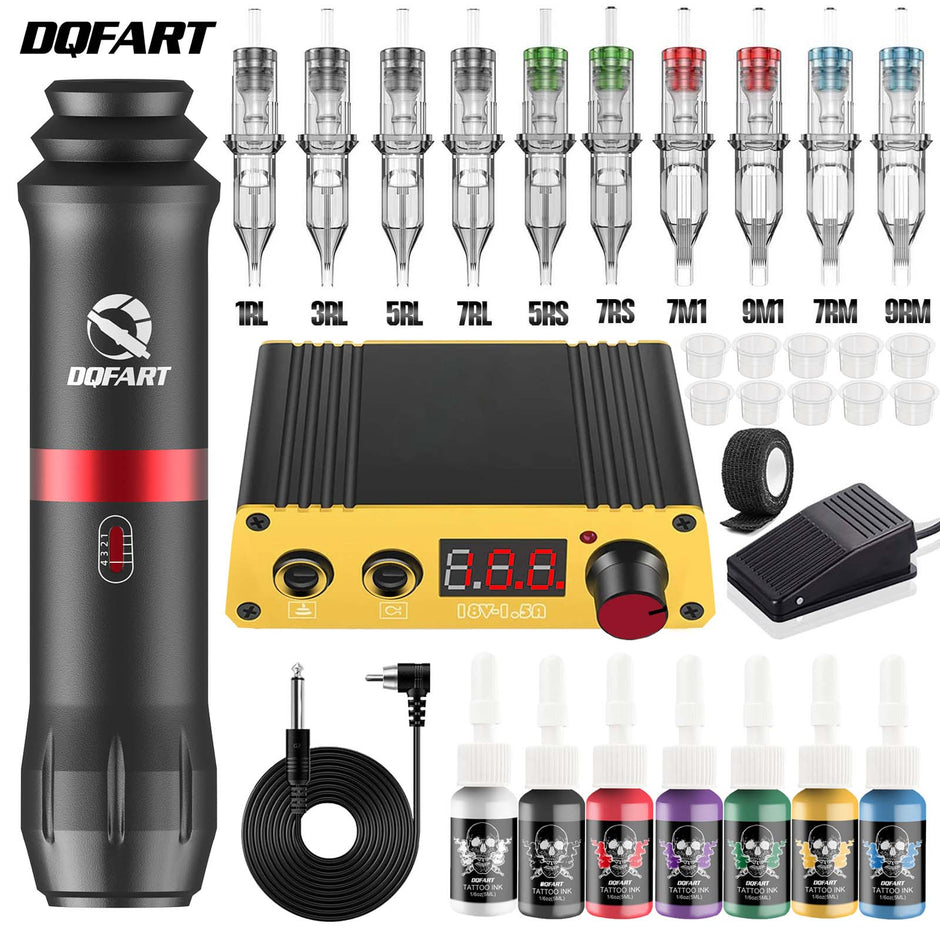 Beginner Tattoo Kits – DQFART TATTOO SUPPLY